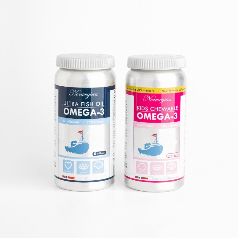 RINKINYS ŠEIMAI (žuvų taukai suaugusiesiems ir vaikams)